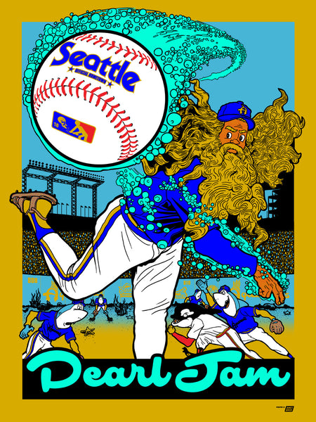 Pearl Jam Seattle Home Shows "Gold Glove" Variant – Ames Bros