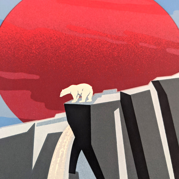 Official 2020 Pearl Jam Gigaton Poster by Ames Bros